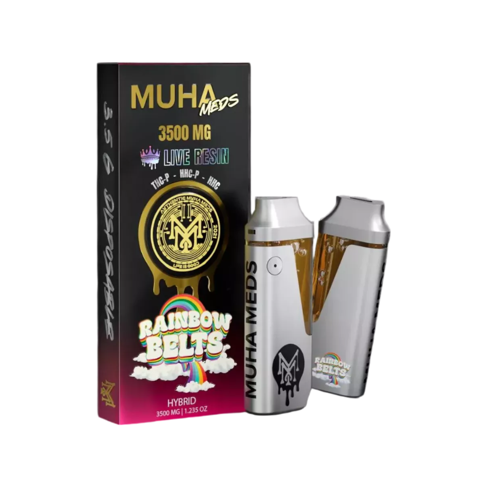 Muha Meds | Vape Desechable | 3500mg | 3.5ml THC-P | Pluma de Wax - The ...